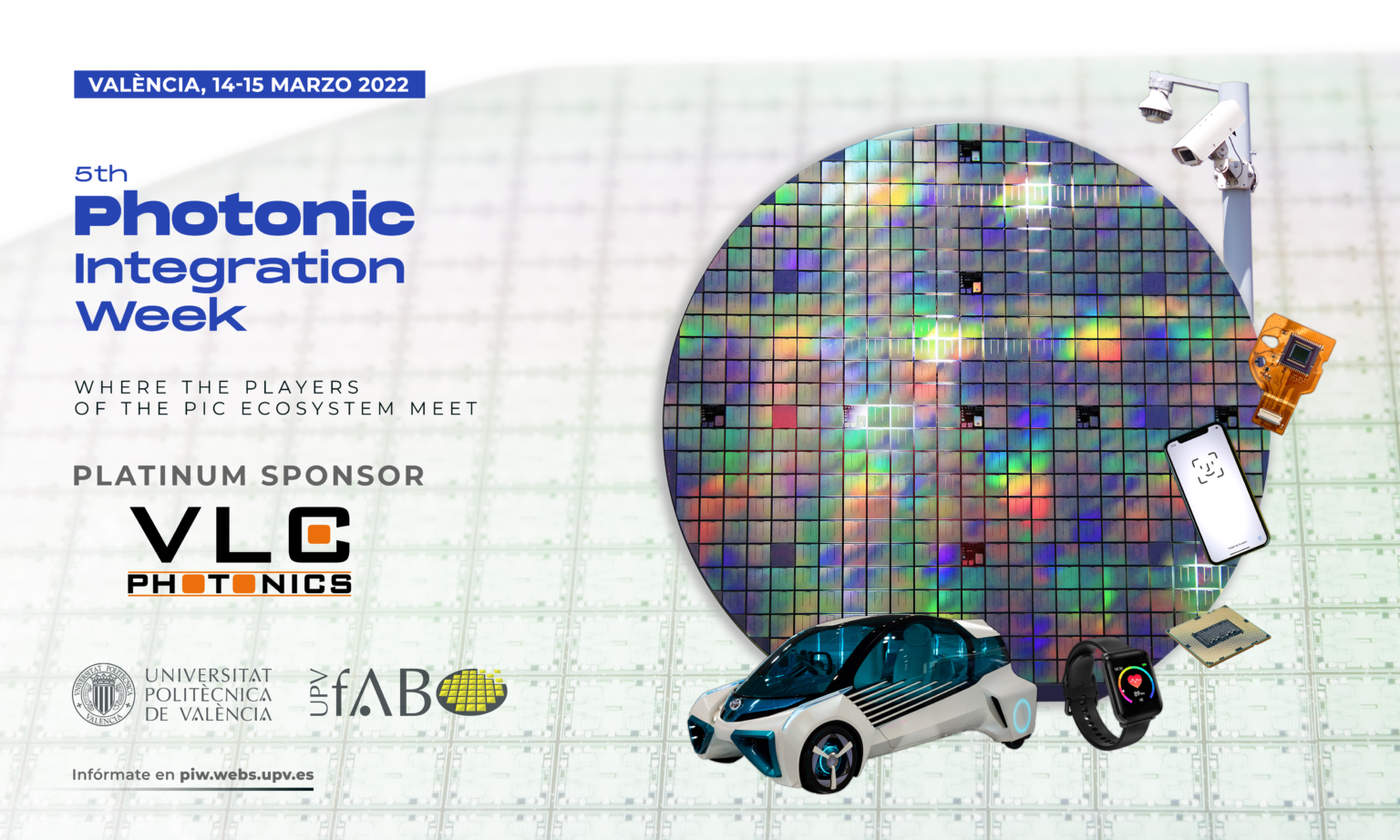 VLC Photonics participará en la Photonic Integration Week como Platinum ...